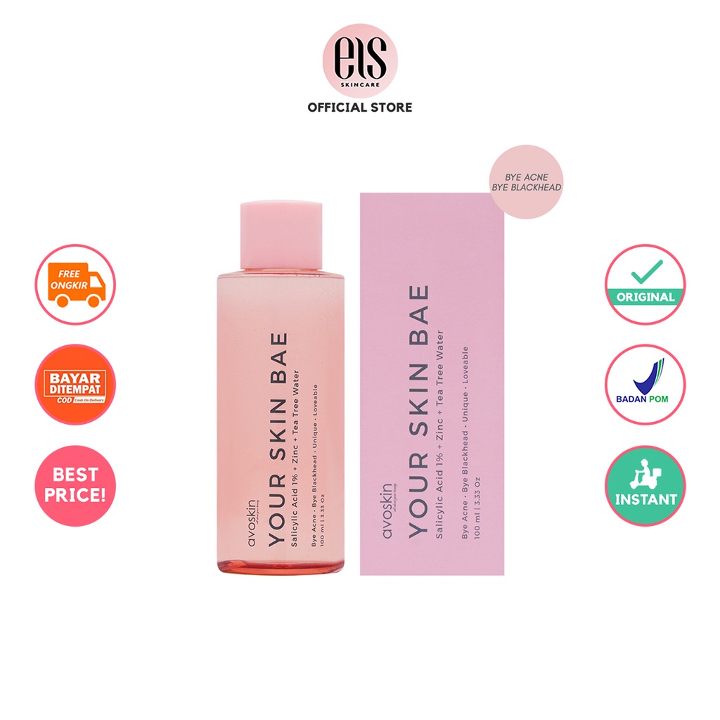 Jual (CLEARANCE SALE) Avoskin Your Skin Bae Toner Salicylic Acid 1% ...