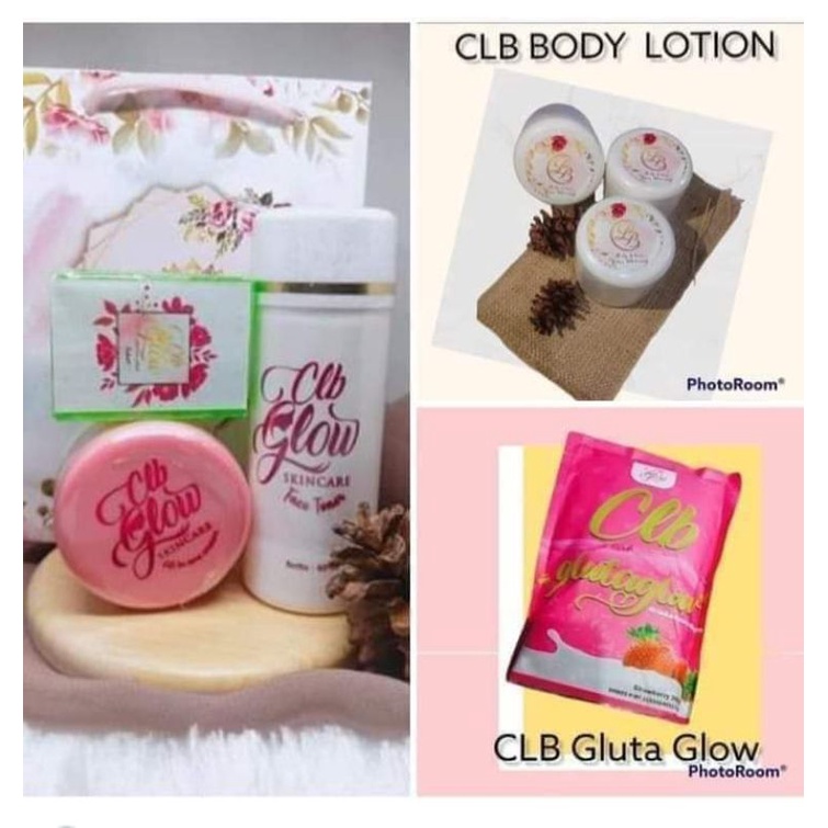 Jual CLB GLOW paket 3(cream,HB,gluta) | Shopee Indonesia