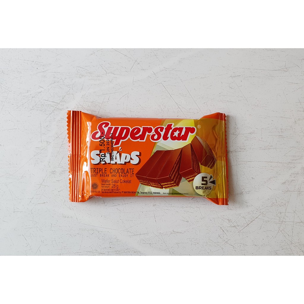 Jual SUPERSTAR SNAPS 28 gr - PCS | Shopee Indonesia