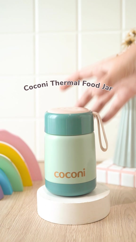 Jual COCONI Thermal Food Jar Thermos | Termos Makan Sup MPASI Anak Bayi ...