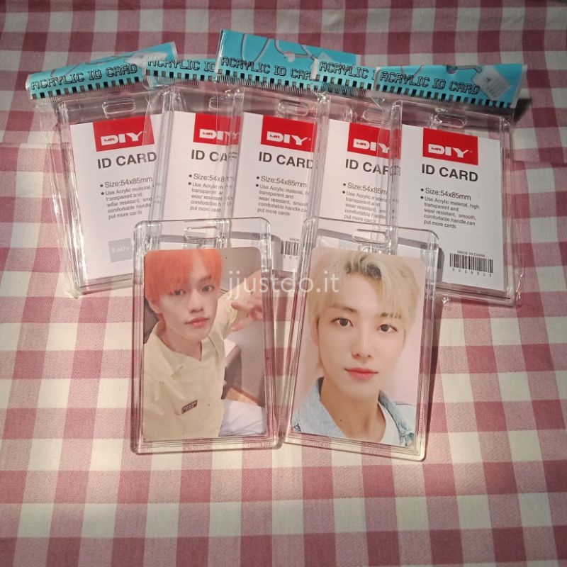 Jual Card Holder Photocard ID Acrylic | Shopee Indonesia