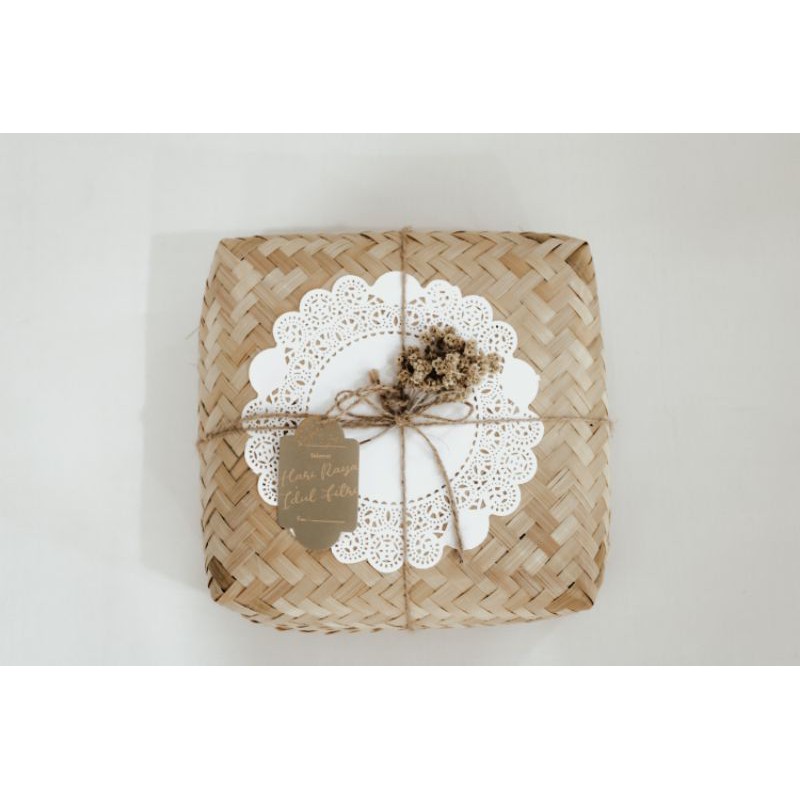 Jual Parsel Ramadan Piring Kayu Dorado Decor Simple | Shopee Indonesia