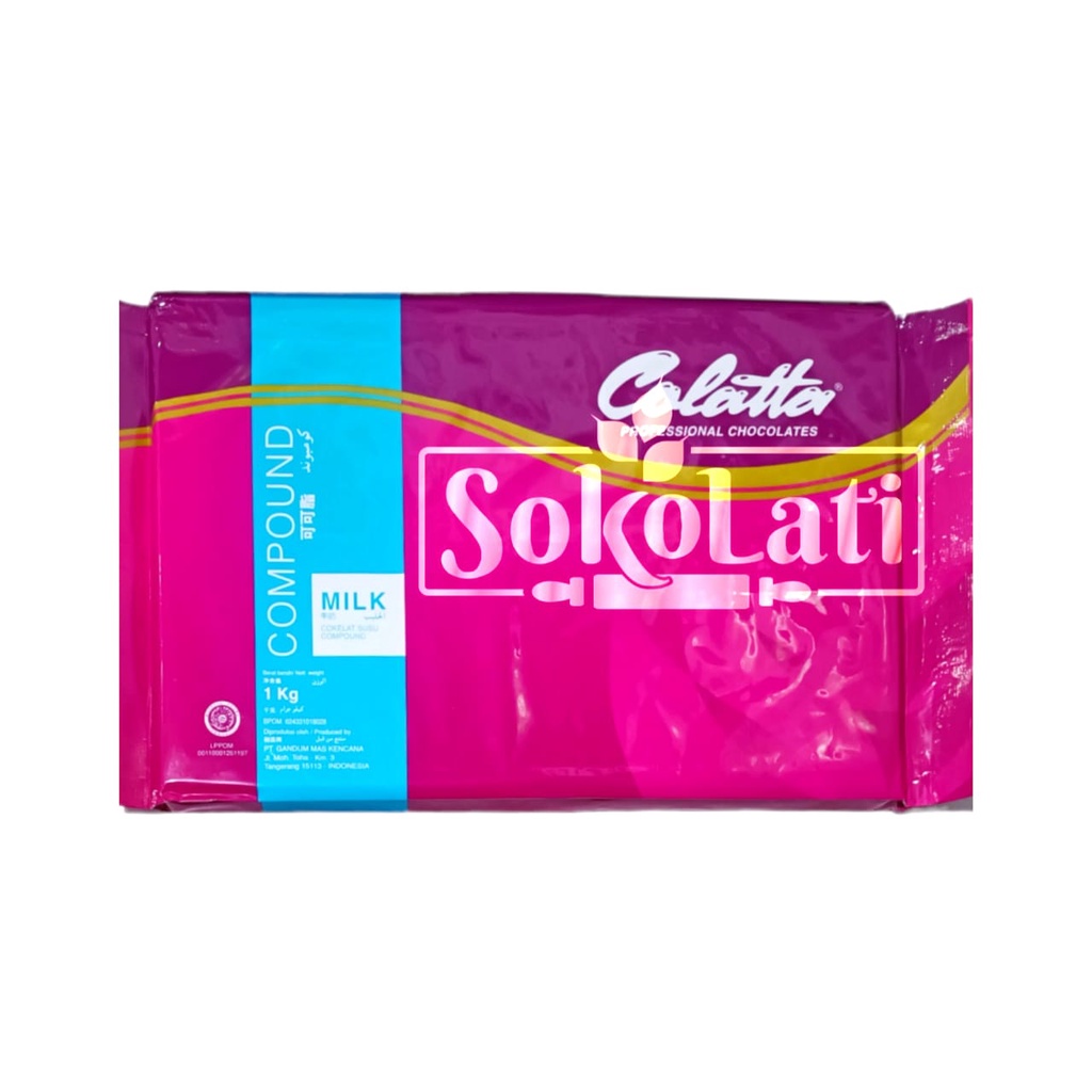 Jual Colatta Milk Chocolate Compound 1Kg | Shopee Indonesia