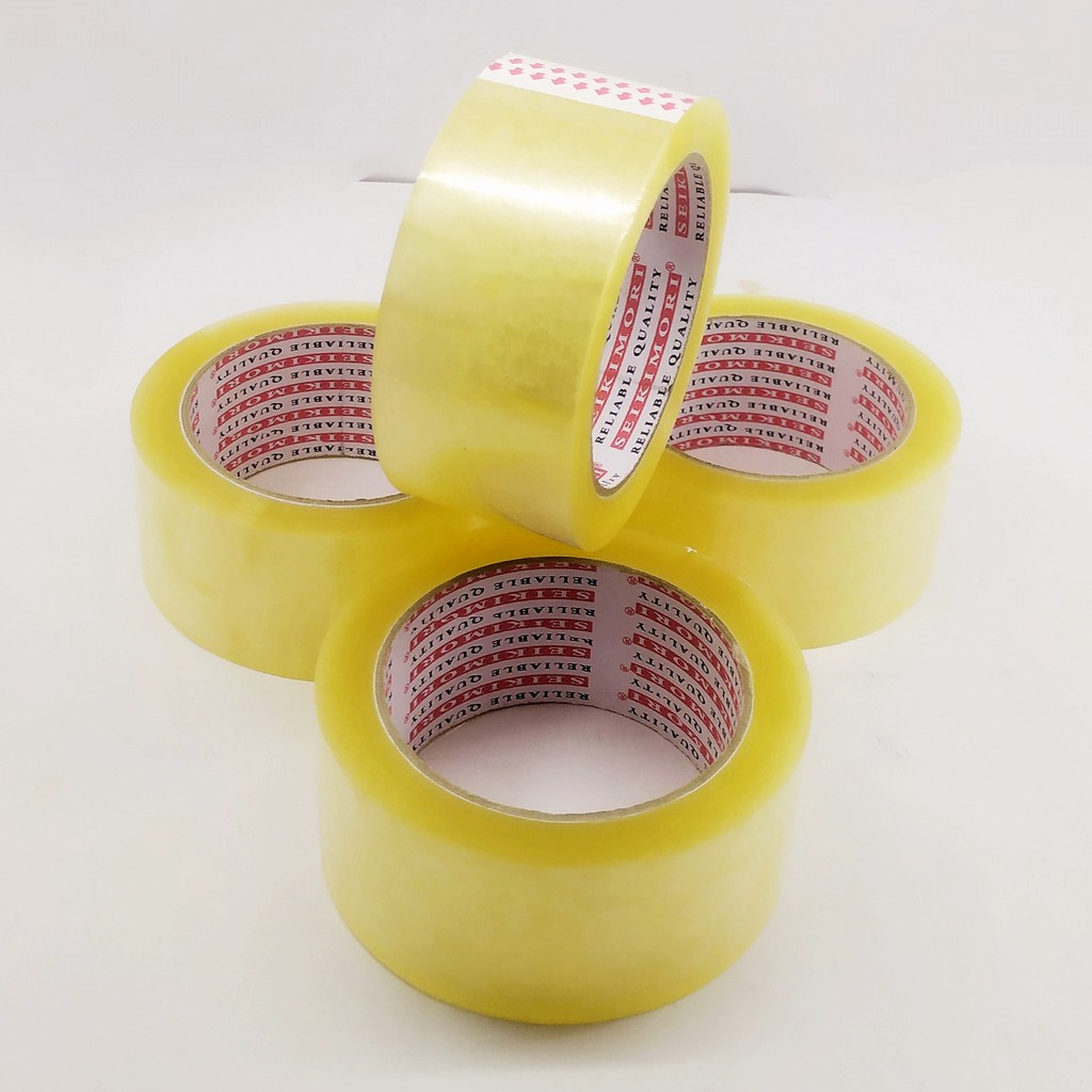 Jual Lakban Solatip Solasi Bening 100 yard Panjang 100 meter super ...