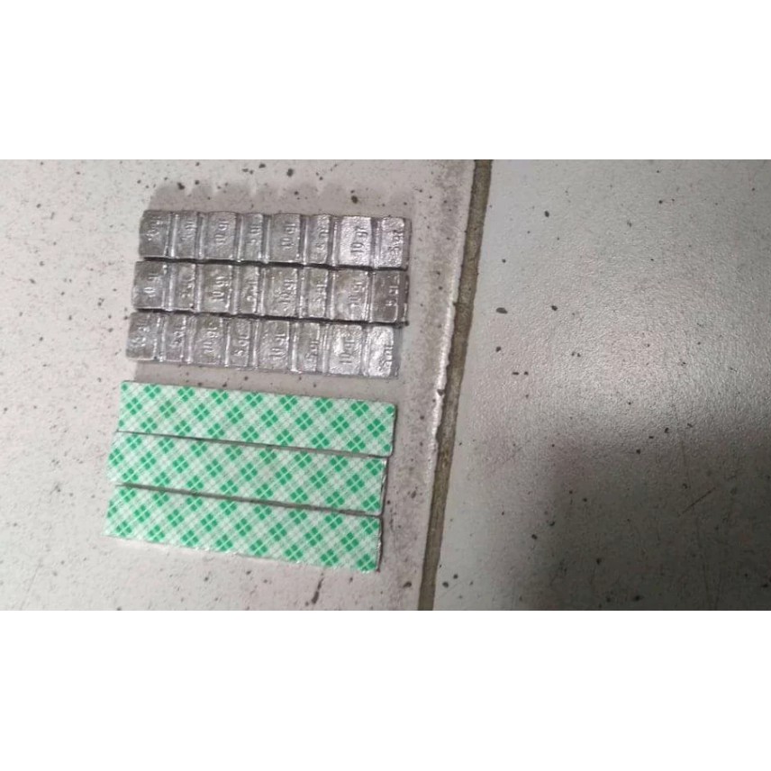 Jual Timah Tempel Balancing / timah tempel ban mesin balancing balancer ...