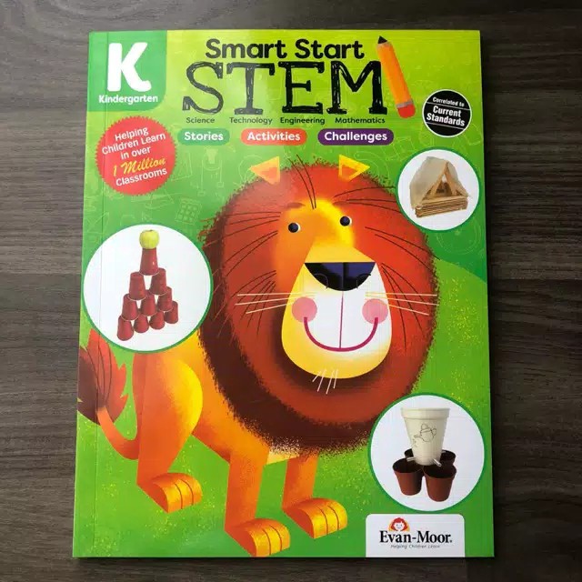 Jual Kindergarten Evan Moor Smart STEM Start | Shopee Indonesia