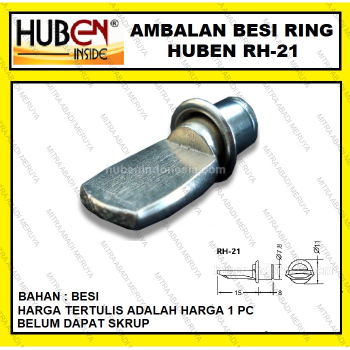 Jual Ambalan Besi Ring Ambalan Kayu Penyangga Papan Kayu HUBEN RH-21 ...
