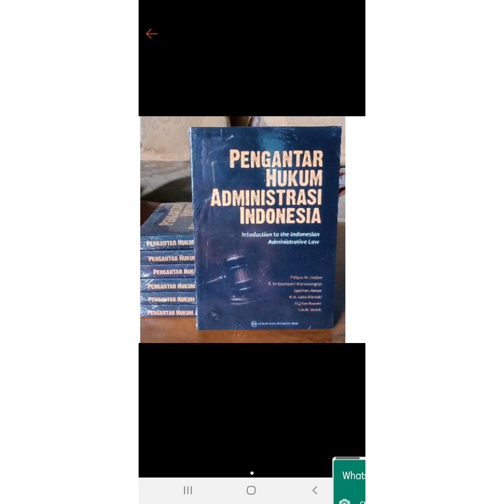 Jual buku pengantar hukum administrasi indonesia | Shopee Indonesia