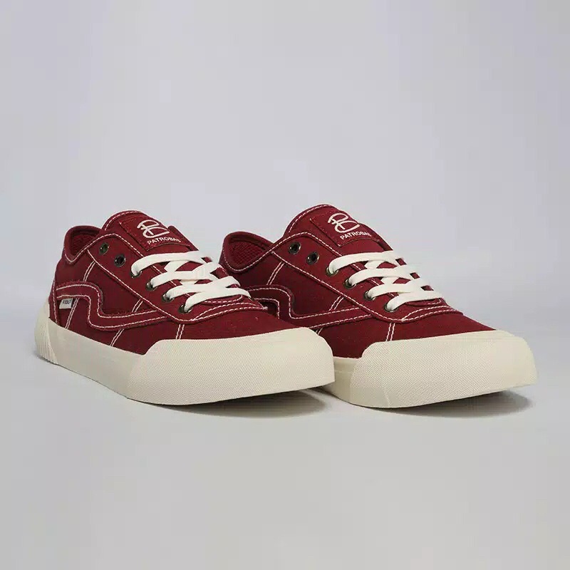 Jual [ORIGINAL] SEPATU PATROBAS EQUIP MAROON LOW - SEPATU SNEAKER PRIA ...