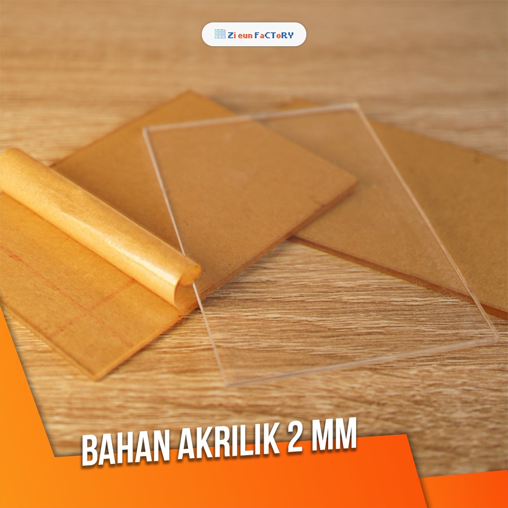 Jual Akrilik Lembaran Sheet Acrylic A4 A5 A6 Bening 2mm | Shopee Indonesia