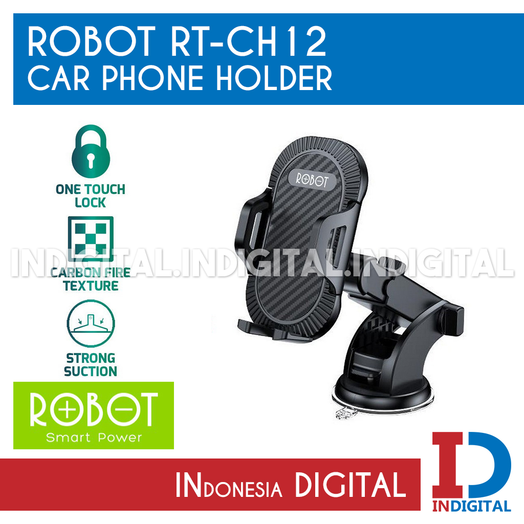 Jual ROBOT RT-CH12 Suction Cup Automatic Lock 360 ° Universal Car ...