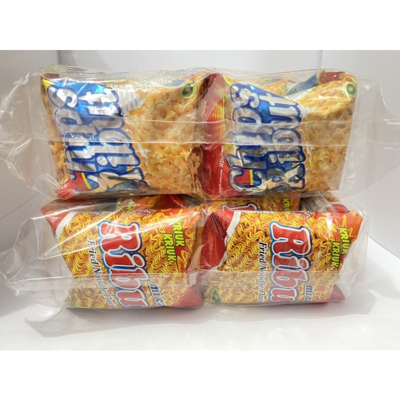 Jual Snack jadul mie ribut/ chips ribut kemasan 500 isi 20 | Shopee ...