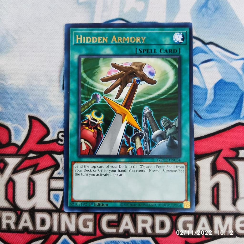 Jual yugioh hidden armory GRCR rare original | Shopee Indonesia