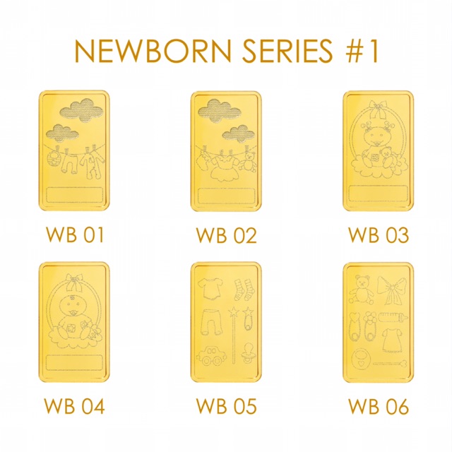 Jual Wonderful Wish Emas Batangan 24Karat Custom Ukir Newborn Series ...