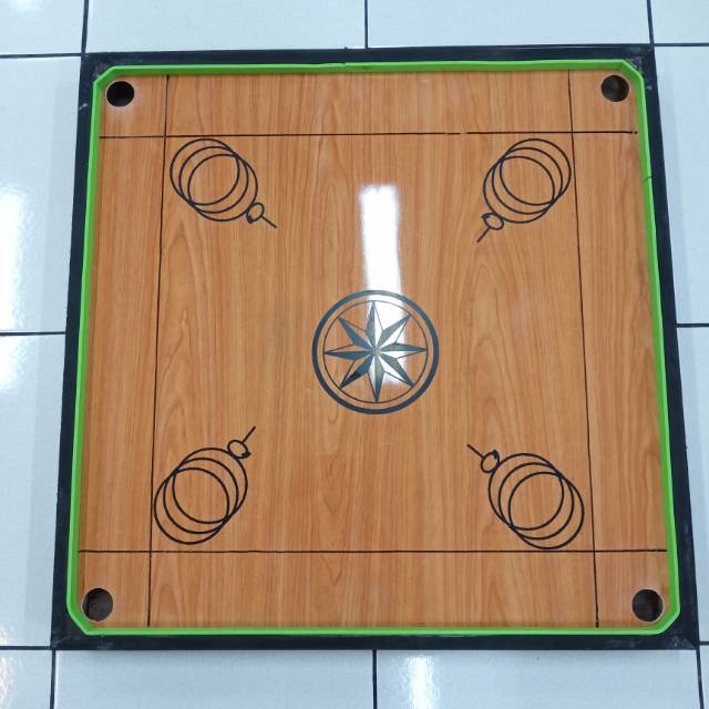 Jual Papan meja karambol krambol carambol carrom board ukuran sedang L ...