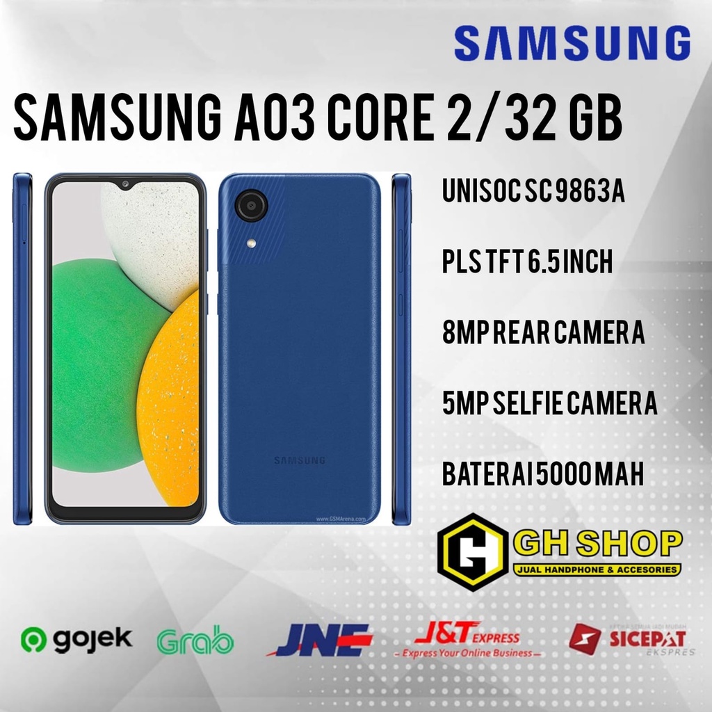 Jual SAMSUNG A03 CORE 2/32 GB GARANSI RESMI | Shopee Indonesia