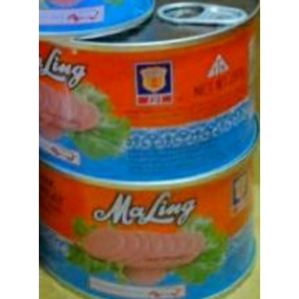 Jual 397 MALING TTS CANNED HAM PORK LUNCHEON MEAT / maling babi ...