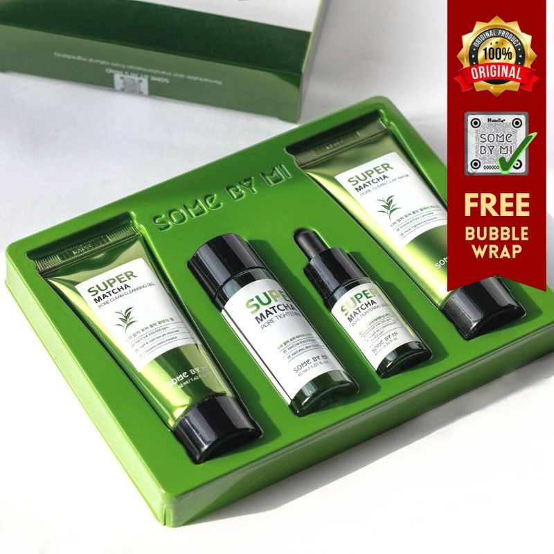 Jual Some by Mi Super Matcha Pore Care Starter Kit (4 items) Original ...