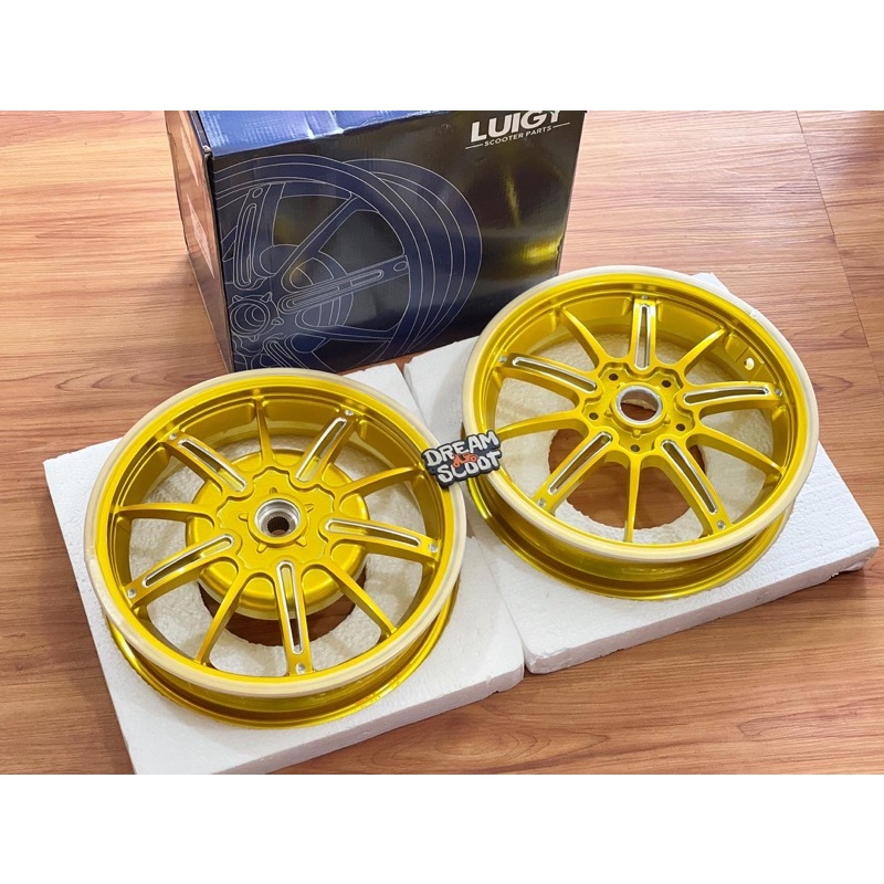 Jual Velg Cnc Luigy Model Drag Ring 12 Velg Vespa matic Sprint ...