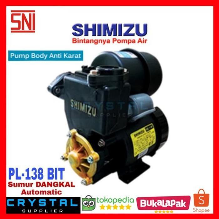Jual POMPA AIR SHIMIZU PL-138 BIT PL138BIT Dangkal Otomatis PL138 -125 ...