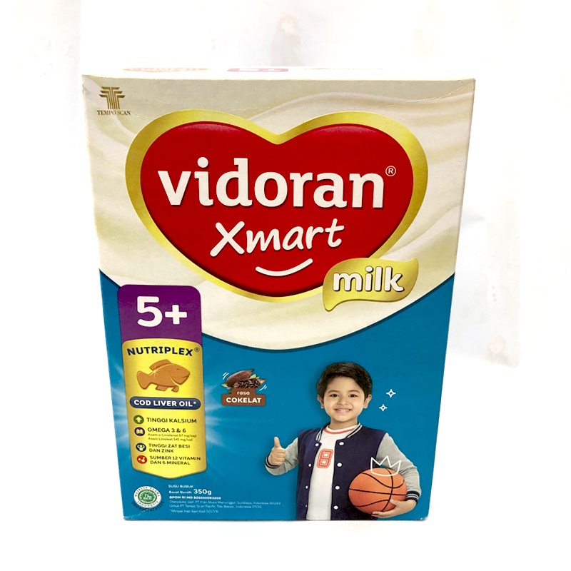 Jual Vidoran Xmart Milk 5 Cokelat 350Gr | Shopee Indonesia