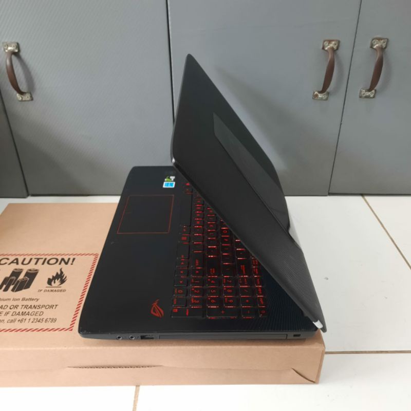 Jual LAPTOP GAMING ASUS ROG GL552JX Cor i7 Ram 8GB/SSD 256Gb/Plihan 1TB HDD Nvdia Geforce GTX ...