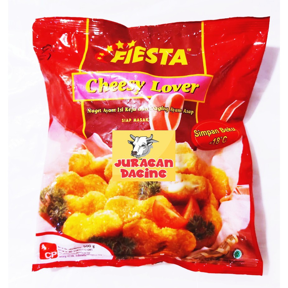 Jual Fiesta Cheesy Lover ( Nugget Ayam isi keju ) 400gr | Shopee Indonesia