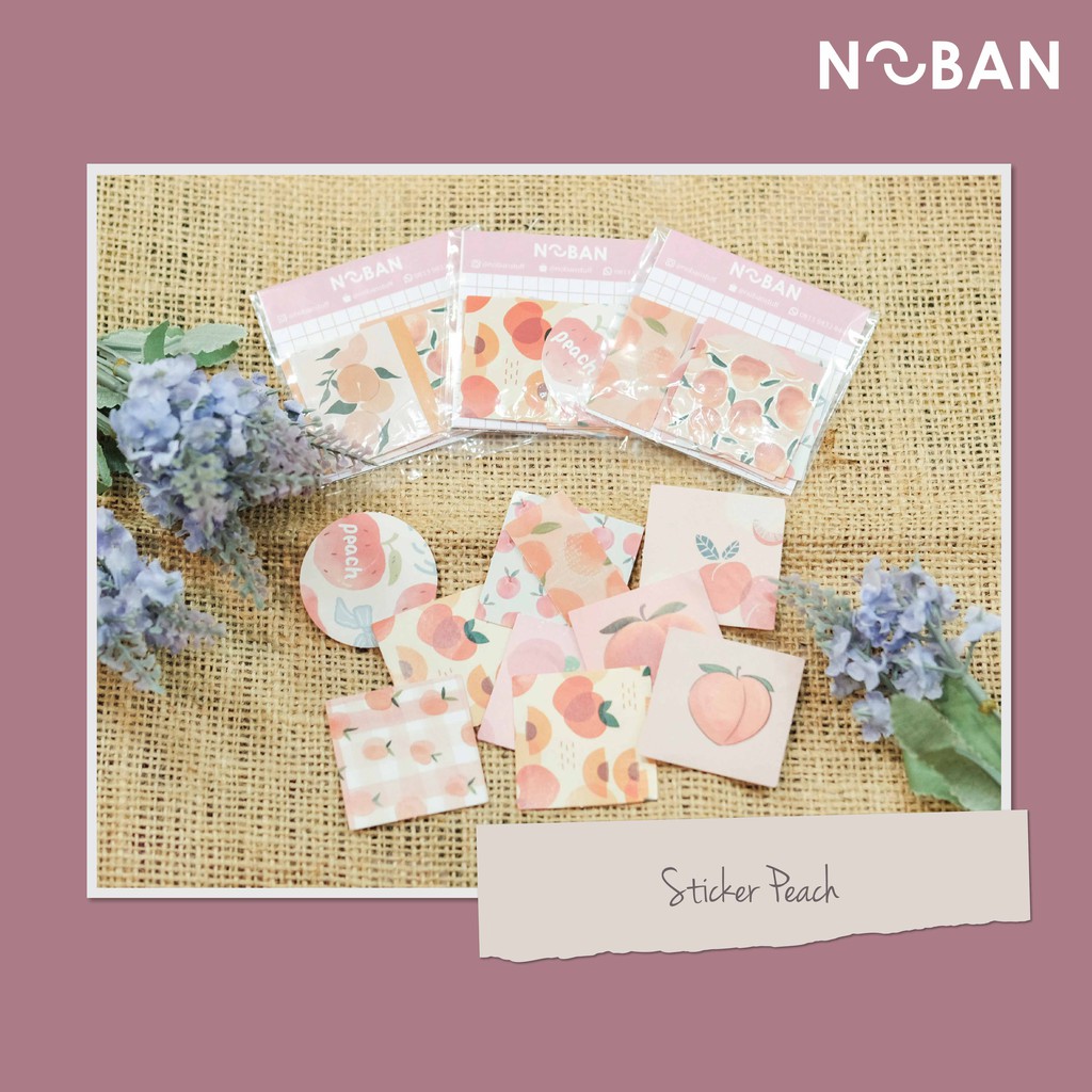 Jual Sticker Buah Peach | Shopee Indonesia