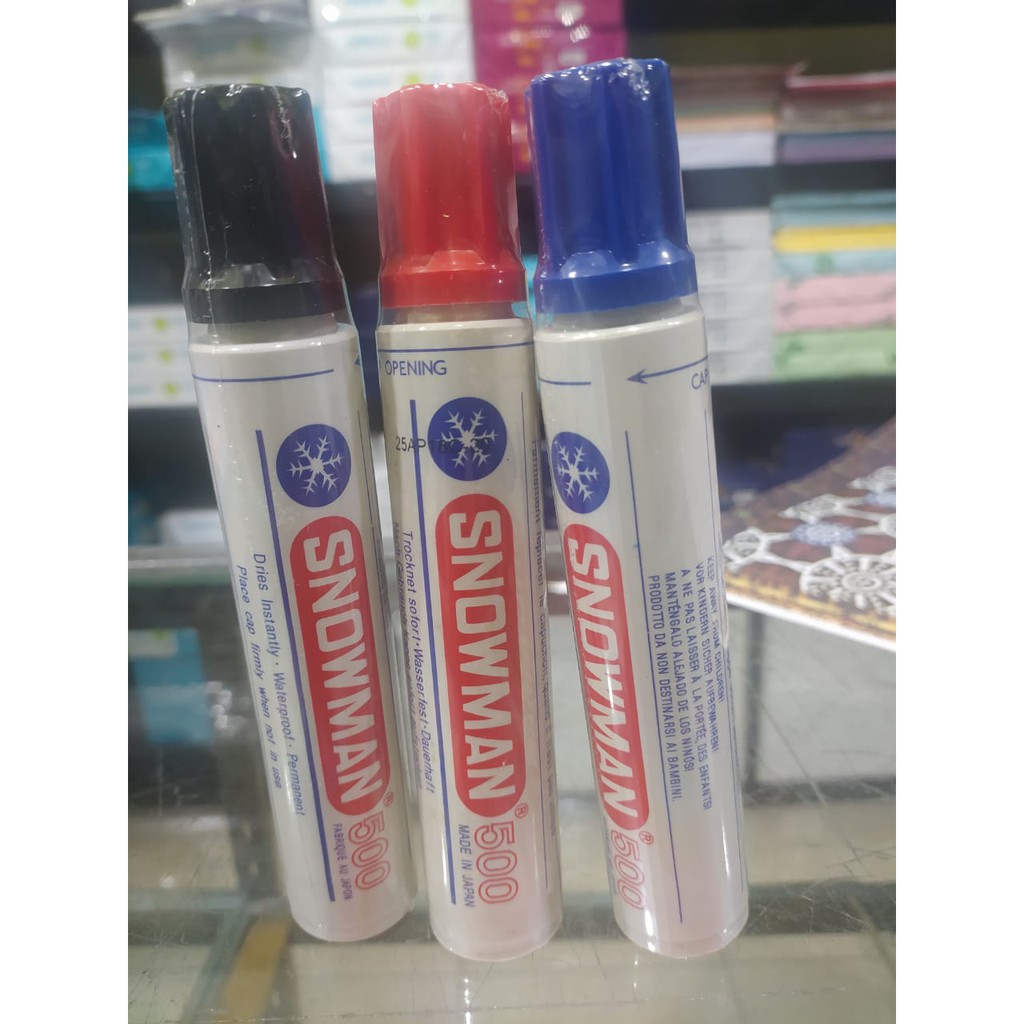 Jual Spidol Snowman 500 Ukuran Jumbo | Shopee Indonesia