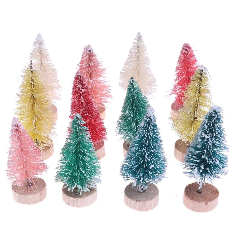 Jual Miniatur Pohon Natal Salju - Miniature Christmas Tree - DIY ...