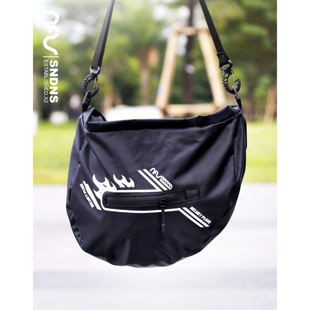 Jual Tas Helm Full Half Face Waterproof Bisa Jadi Tas Selempang ...