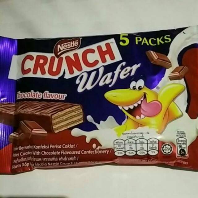 Jual CRUNCH WAFER CHOCOLATE FLAVOUR | Shopee Indonesia