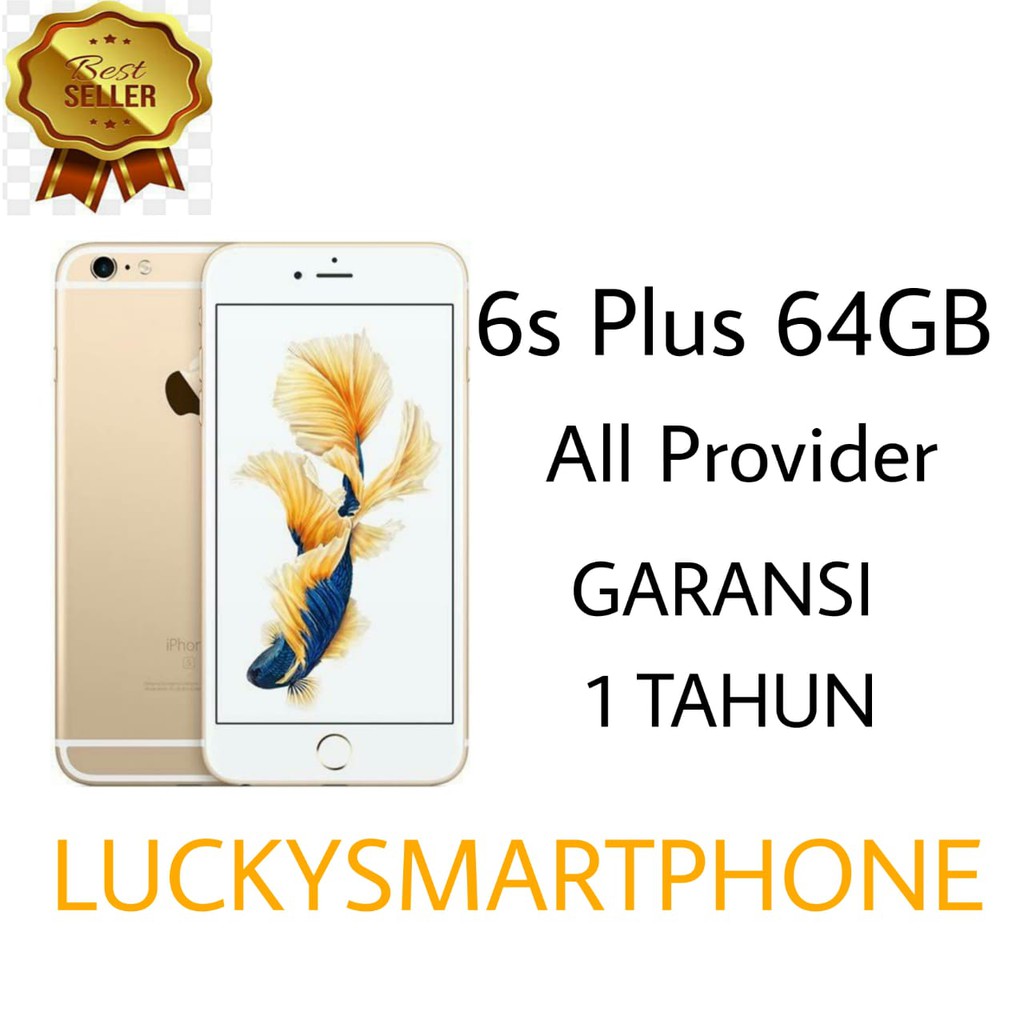 Jual iPhone 6sPlus 64GB Fullset All Sim Silent Original Ex inter Second Mulus100% Like New ...