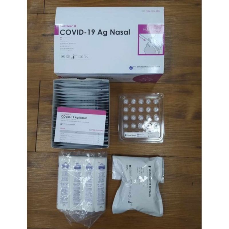 Jual Test Swab Antigen Nasal Biosensor Fastclear 1 Pcs Seperti Abbott ...