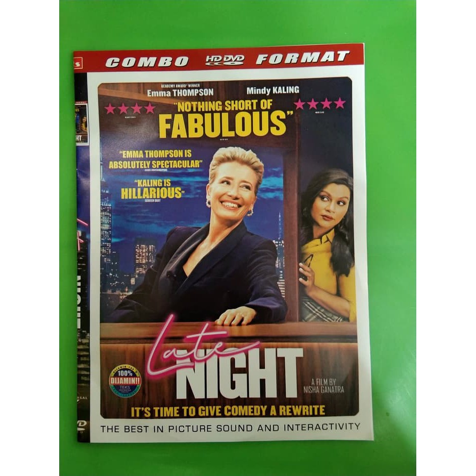 Jual PROMO MURAH Kaset Dvd Film Drama Keluarga Late Night | Shopee ...