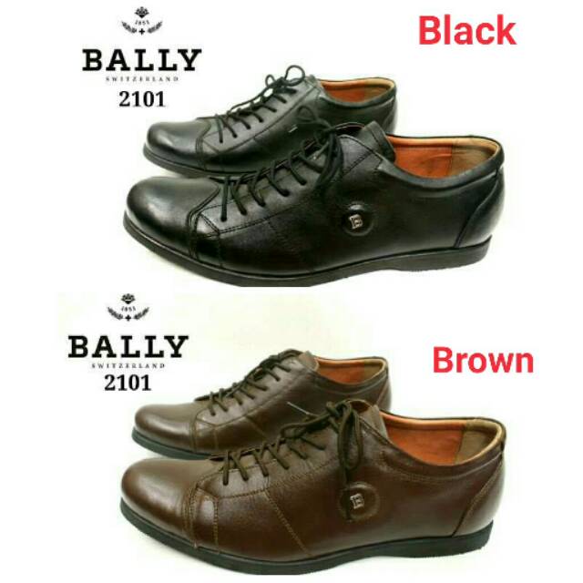 Jual SEPATU PRIA KERJA KANTOR KULIT ASLI BALLY | Shopee Indonesia