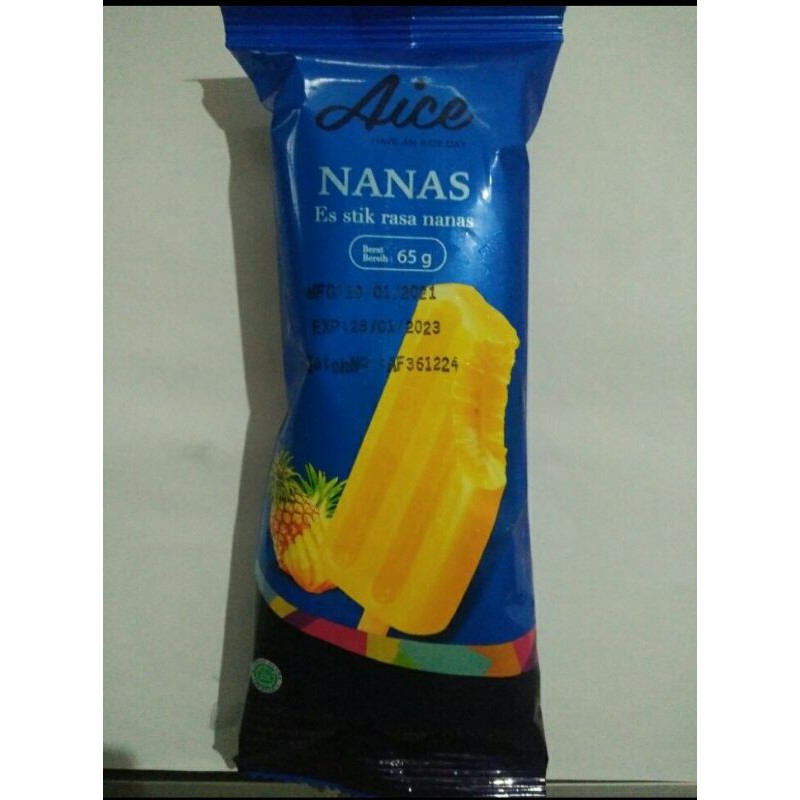 Jual Es Krim Aice rasa Buah (Nanas, Semangka, Milk Melon, Jeruk ...