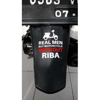 Jual Sticker motor islami santri dakwah motor anti riba | Shopee Indonesia