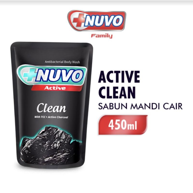 Jual NUVO BODYWASH SABUN CAIR NUVO FAMILY 400 ML | Shopee Indonesia