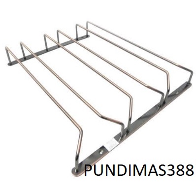 Jual rak gelas wine gantung 3 jalur | Shopee Indonesia