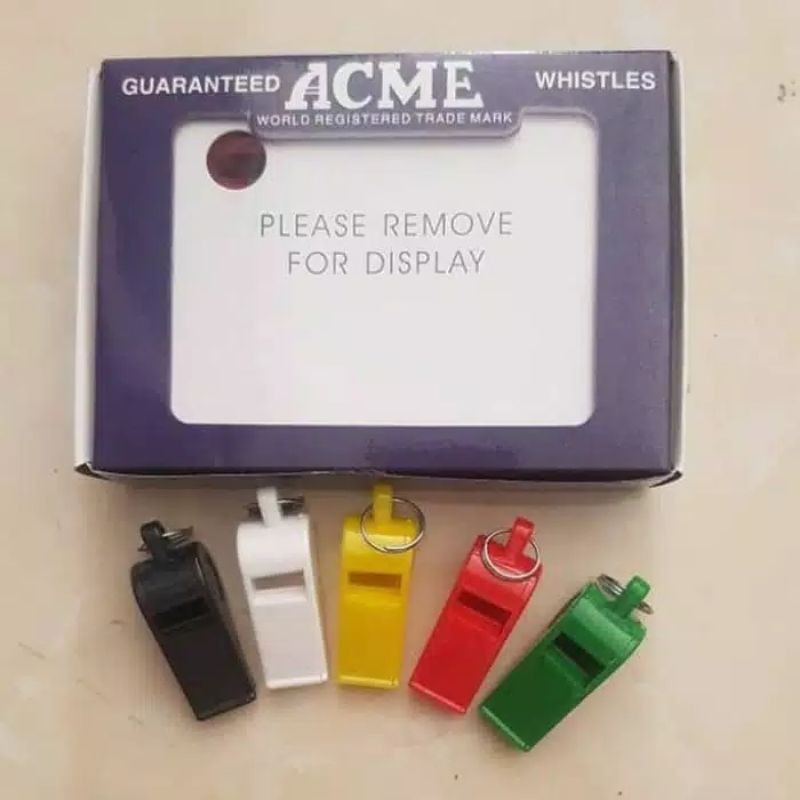 Jual Pluit Wasit/Peluit Olahraga Whistle Satuan | Shopee Indonesia