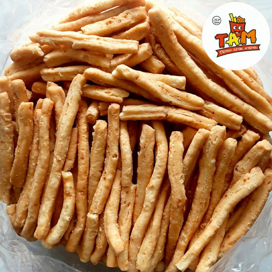 Jual Cheese Stik Keju MS Asli Bandung 250 Gram - Tam Snack | Shopee ...