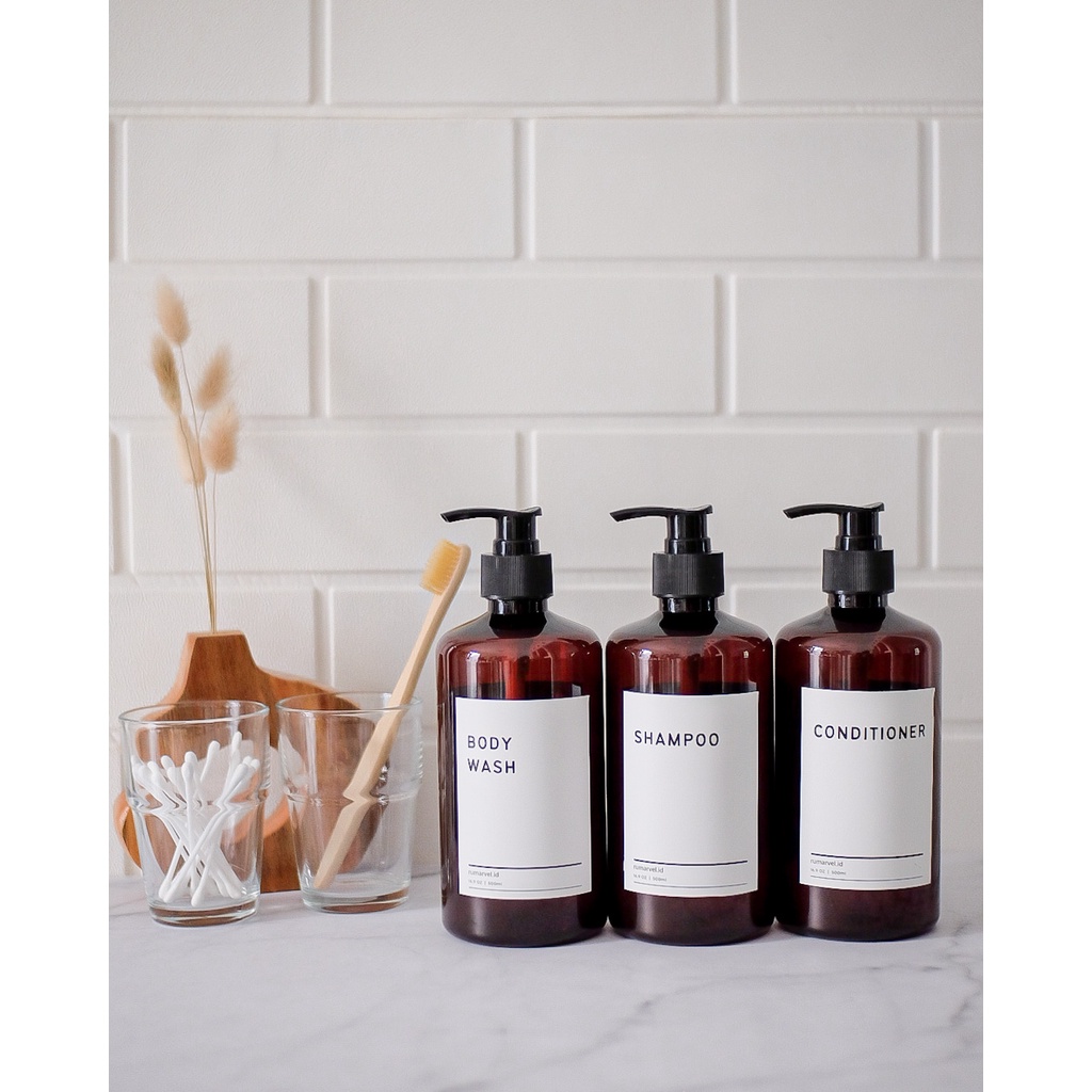 Jual BOTOL SABUN SHAMPOO CUCI TANGAN CUCI PIRING HAND SANITIZER 500ML ...