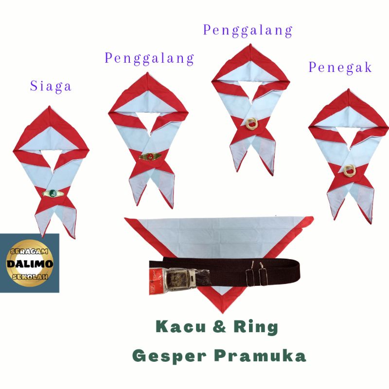 Jual Atribut Pramuka Laki dan Perempuan Kacu Pramuka Kacu Pramuka Siaga ...