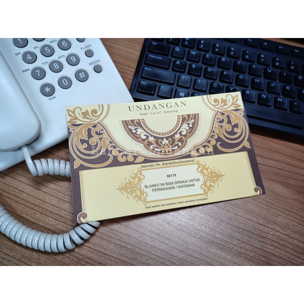 Jual Kartu Undangan / Undangan Pernikahan / Undangan Murah / Undangan ...