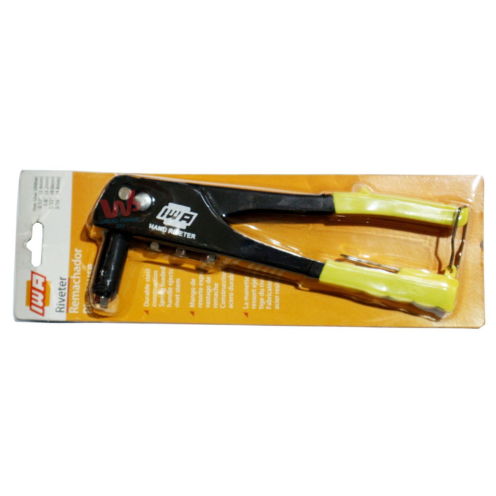 Jual IWA Tang Rivet Hand Rivet 9.5inch - Tang Paku Riveter 2.4MM - 4 ...