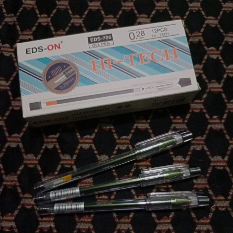 Jual ( 12 Pcs 1 LUSIN ) Pulpen / Gel Pen Hi-Tech-H Hi-Tech Hitech Hi ...
