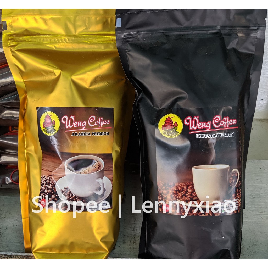 Jual Bubuk Kopi Weng Coffee Premium Robusta Arabica Legendaris Siantan ...