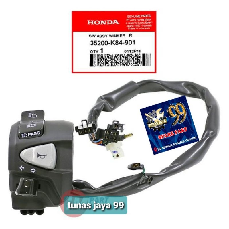 Jual HOLDER SWITCH CRF150 35130-K84-901/ 35200-K84- 901 CRF 150 ...