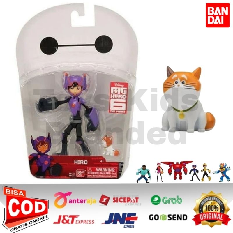 Jual Bandai Action Figure Big Hero 6 Hiro Hamada | Shopee Indonesia